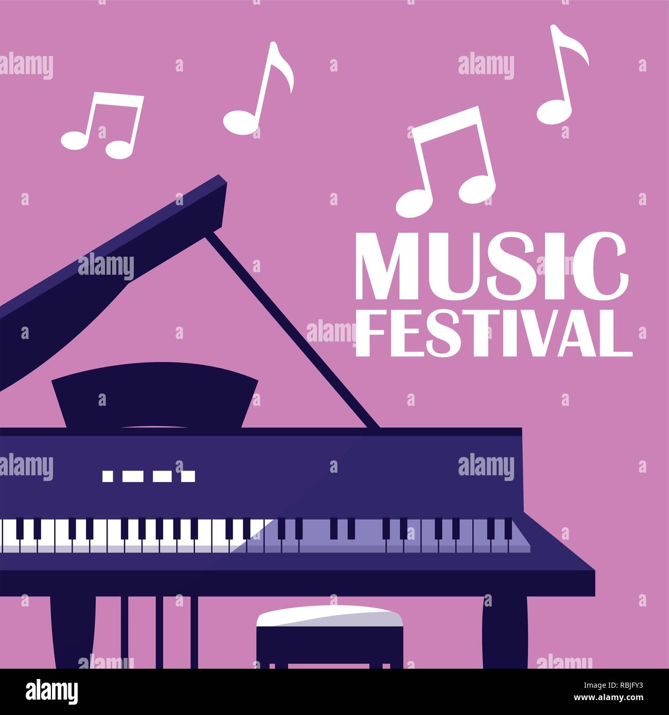 piano classical instrument icon vector illustration design Stock Vector ...