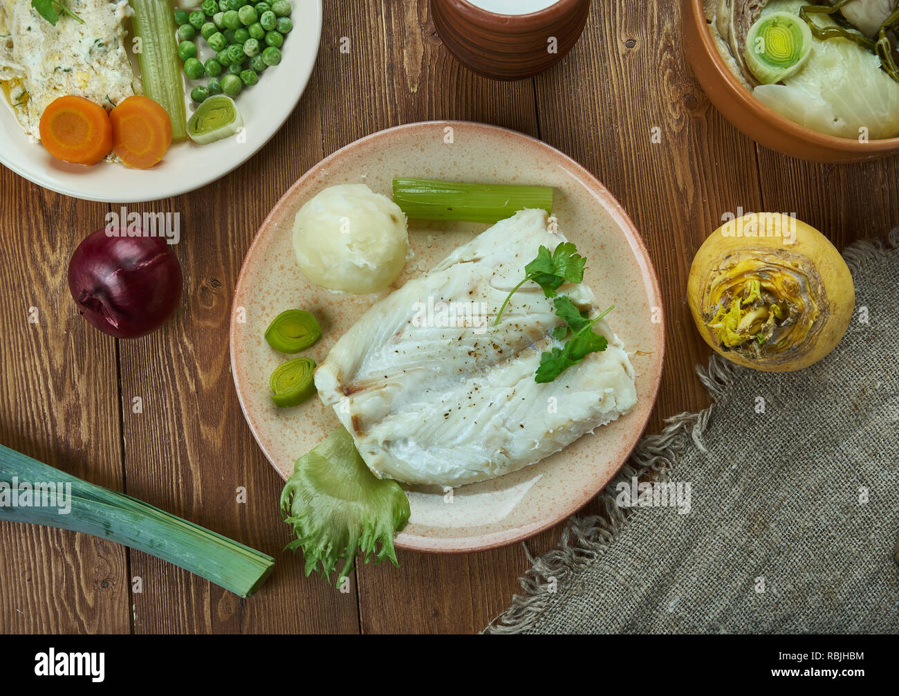 Lutefisk hi-res stock photography and images - Alamy
