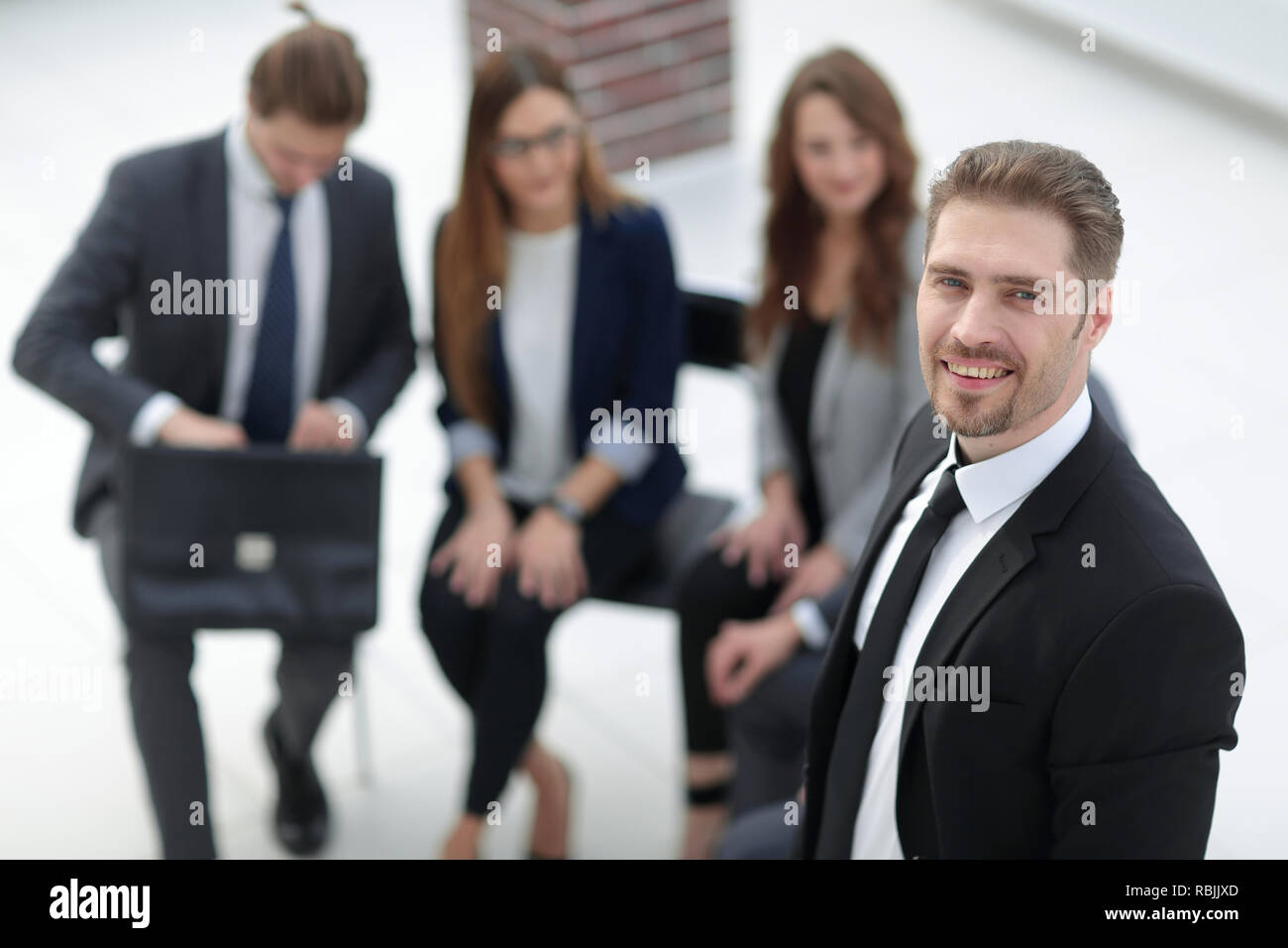 professional portrait of an executive officer Stock Photo - Alamy