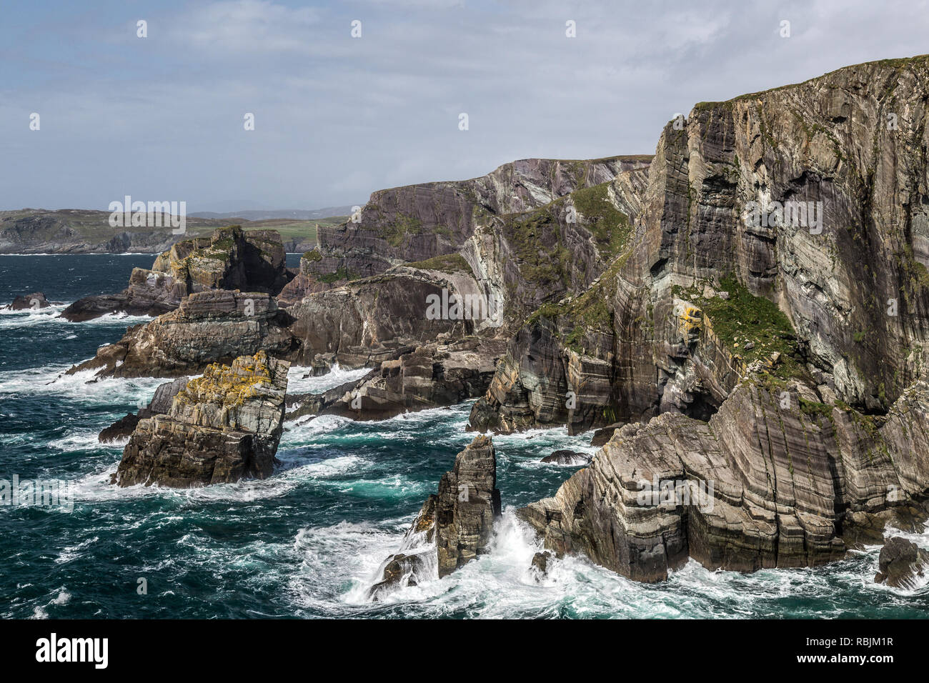 Coastline cliffs mizen head hi-res stock photography and images - Alamy