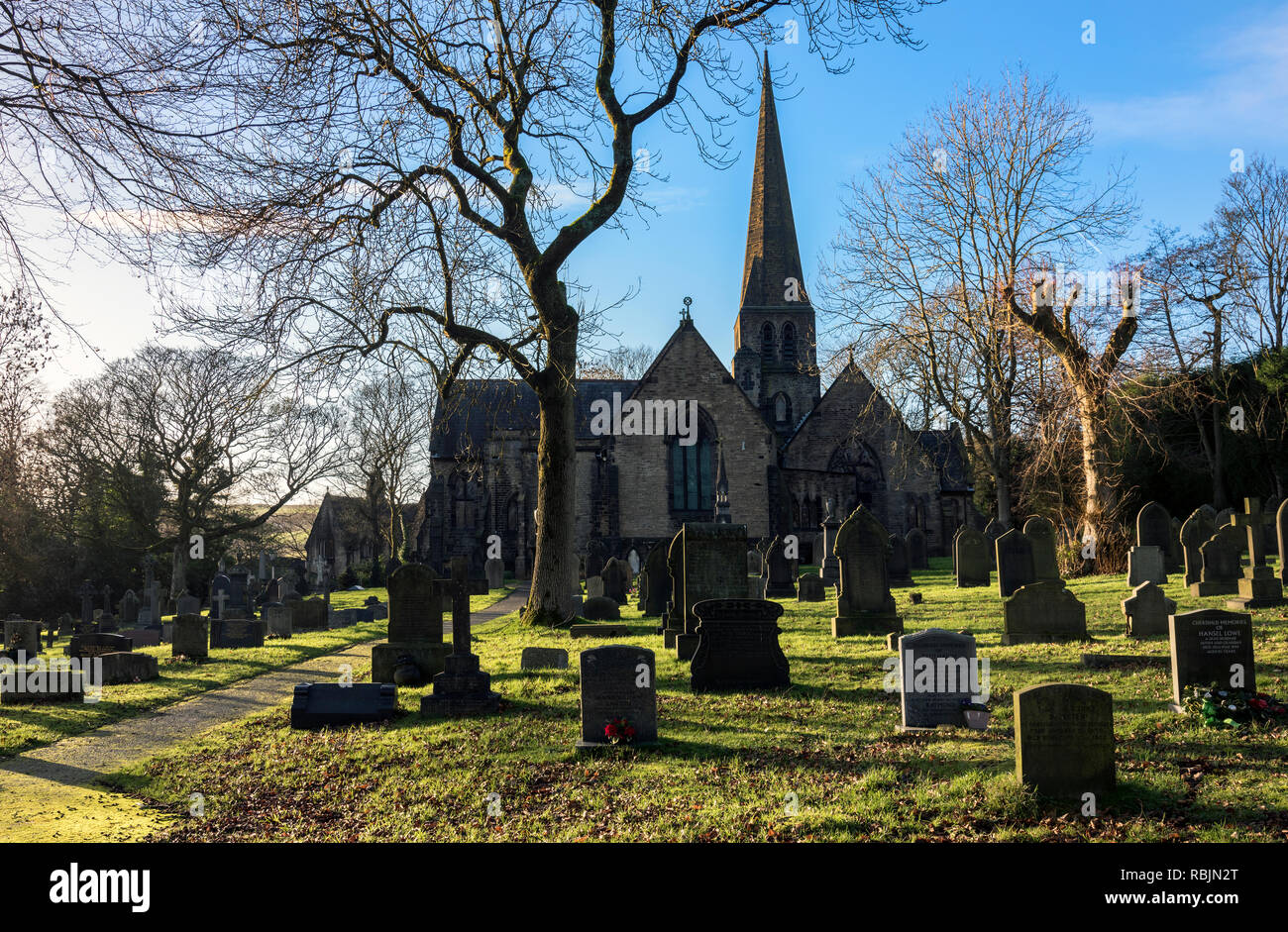 Friezland Church, Greenfield, Oldham, Lancashire U.K Stock Photo - Alamy
