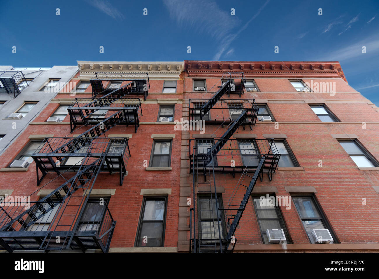 Fire escape new york hi-res stock photography and images - Alamy