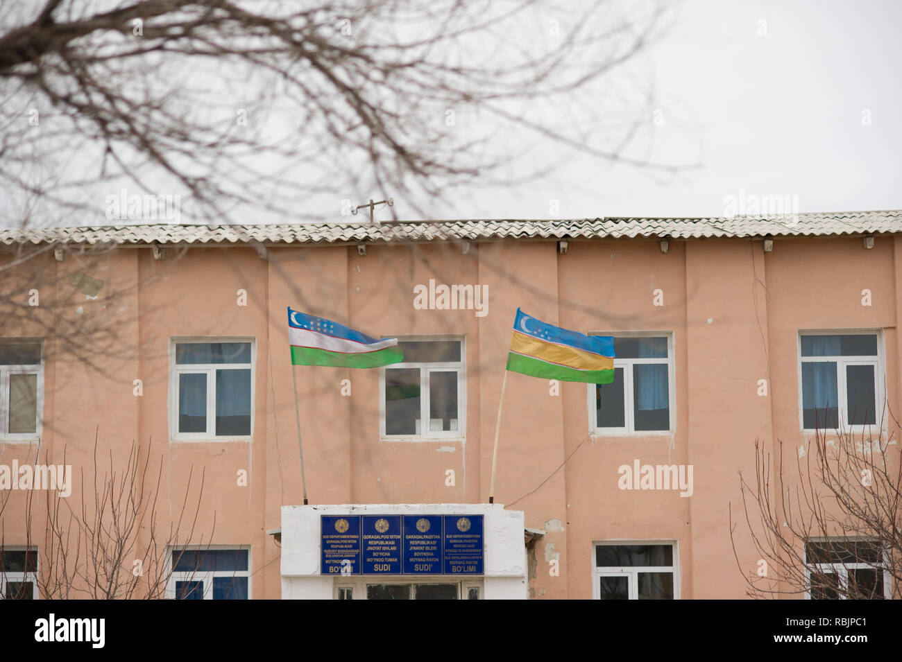 The remote town of Moynaq, Uzbekistanwas once a thriving fishing town ...