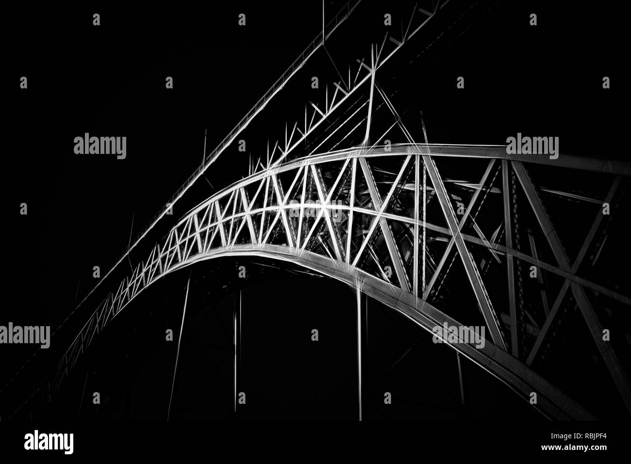 Porto river portugal drawing hi-res stock photography and images - Alamy