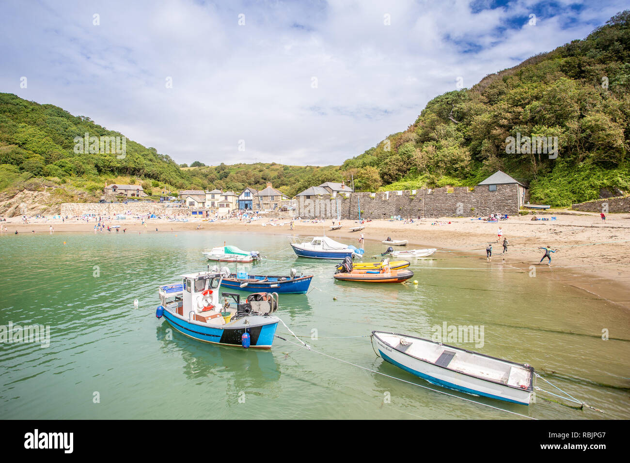 Polkerris Beach High Resolution Stock Photography and Images - Alamy