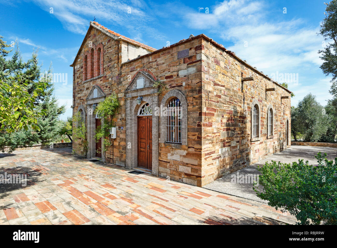 Chios greece kampos hi-res stock photography and images - Alamy
