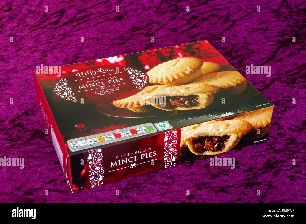 Packet of mince pies hi-res stock photography and images - Alamy