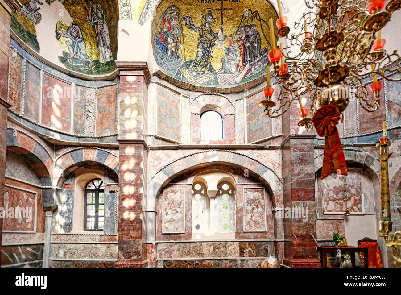 The monastery of Nea Moni in Chios island, Greece Stock Photo - Alamy