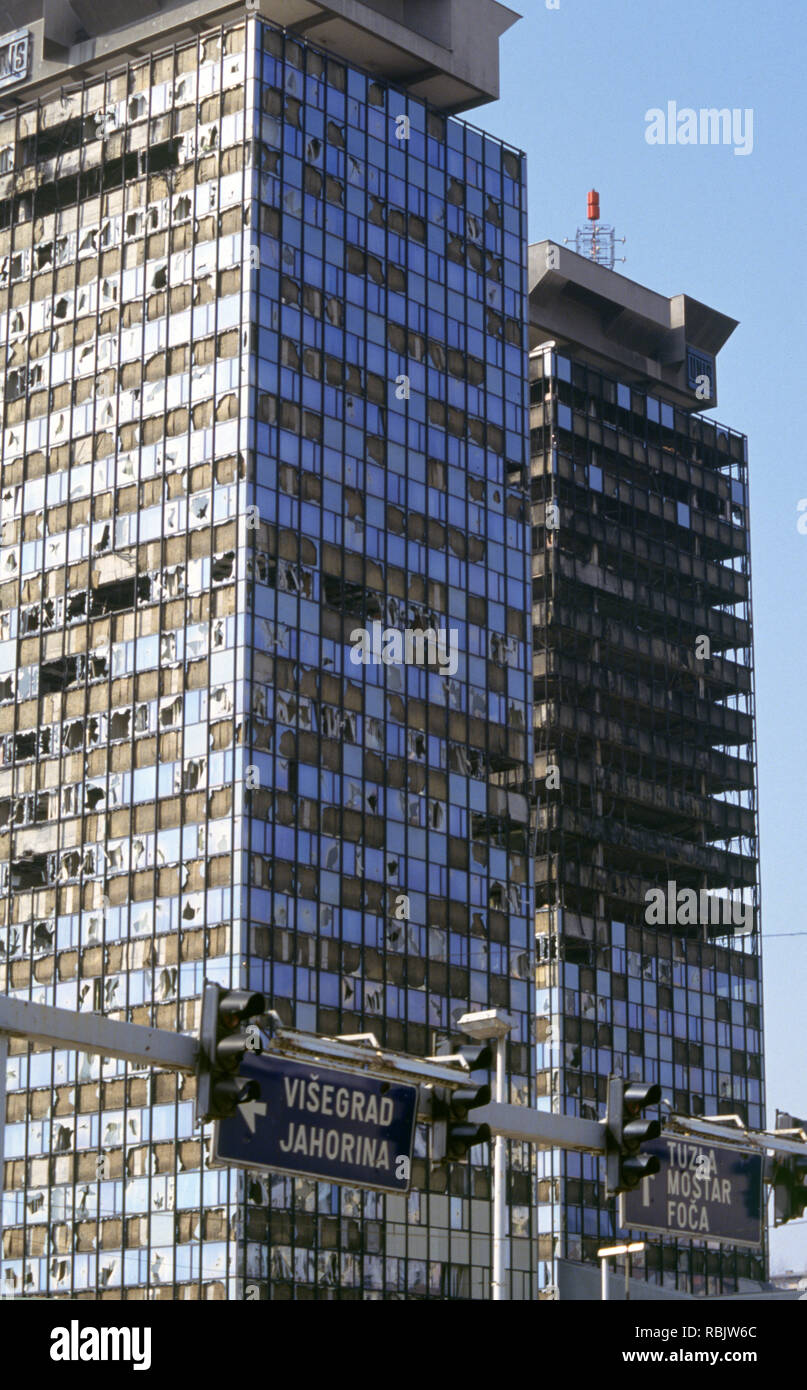 15th March 1993 During the Siege of Sarajevo: the fire- and shell ...