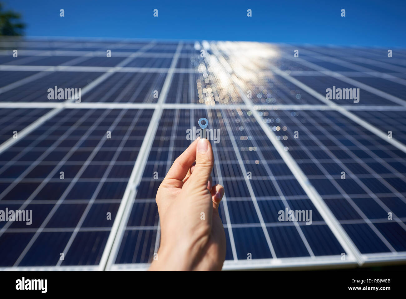 Small solar pannel hi-res stock photography and images - Alamy