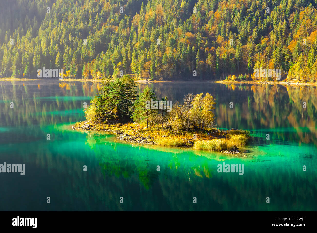 Eibsee lake hi-res stock photography and images - Alamy