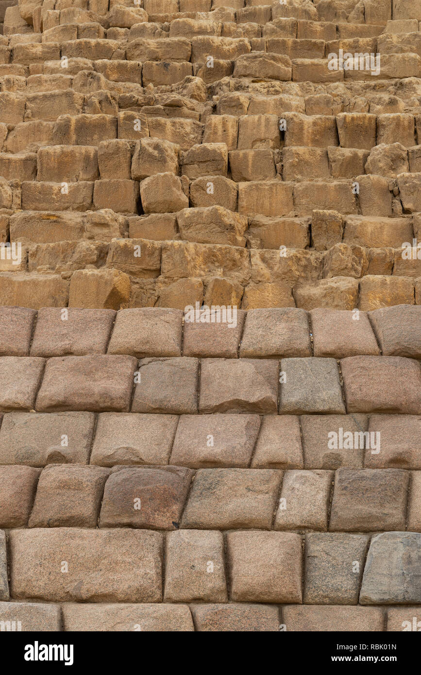The Pyramid of Menkaure is the smallest of the three main Pyramids of ...