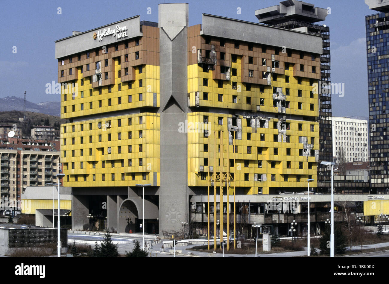 Damaged hospital building fire hi-res stock photography and images - Alamy