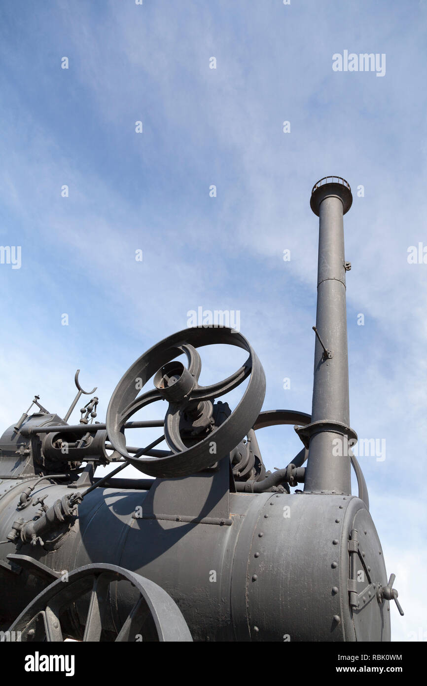 Steam locomotive engine Stock Photo - Alamy