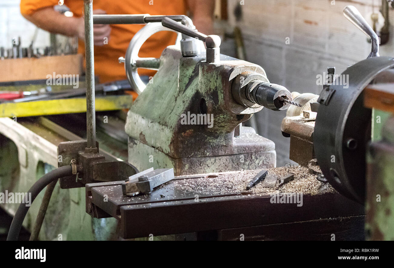 Turning tool hi-res stock photography and images - Alamy