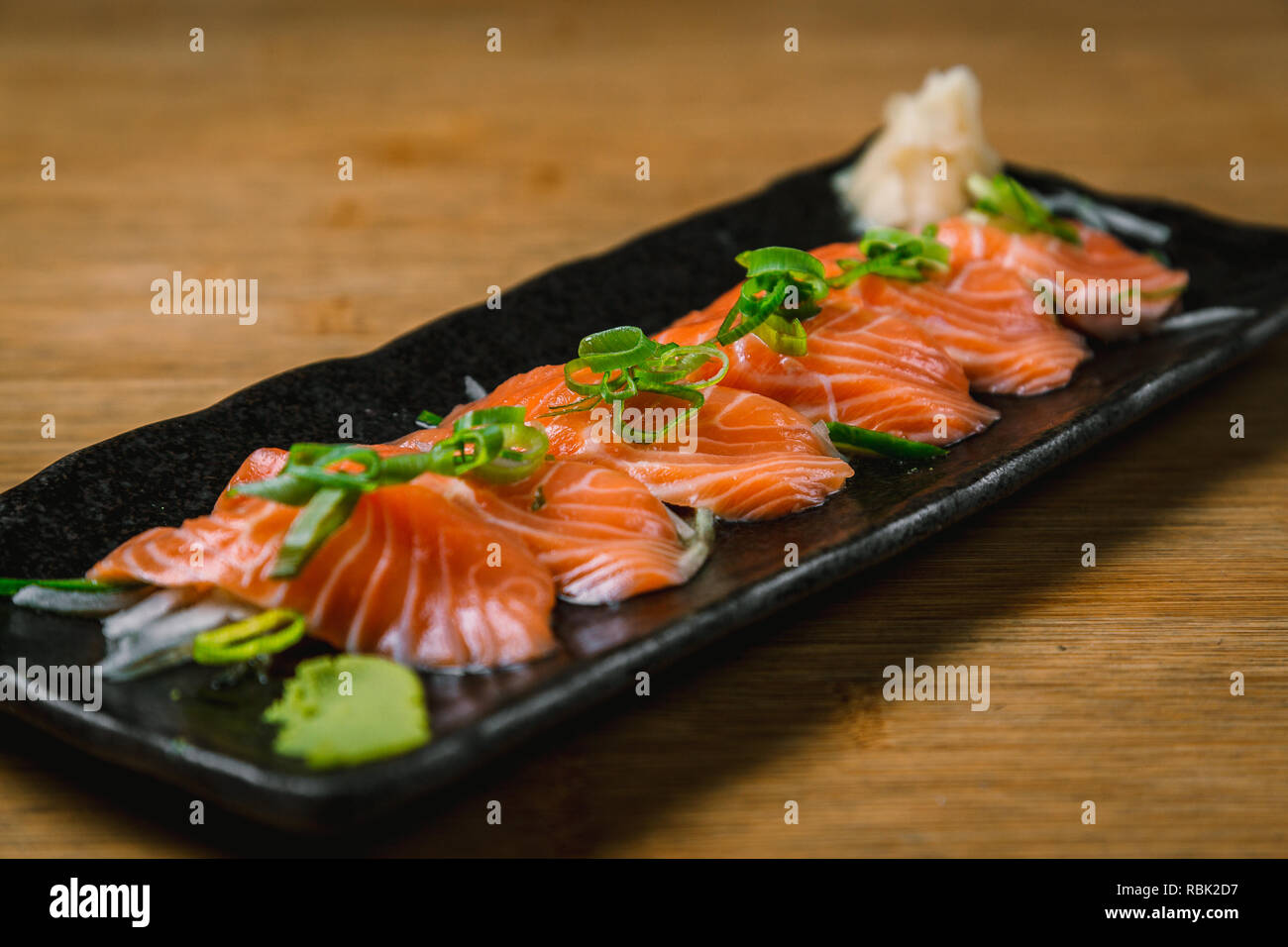 Organic and sustainable food from fancy japanese restaurant, sushi ...