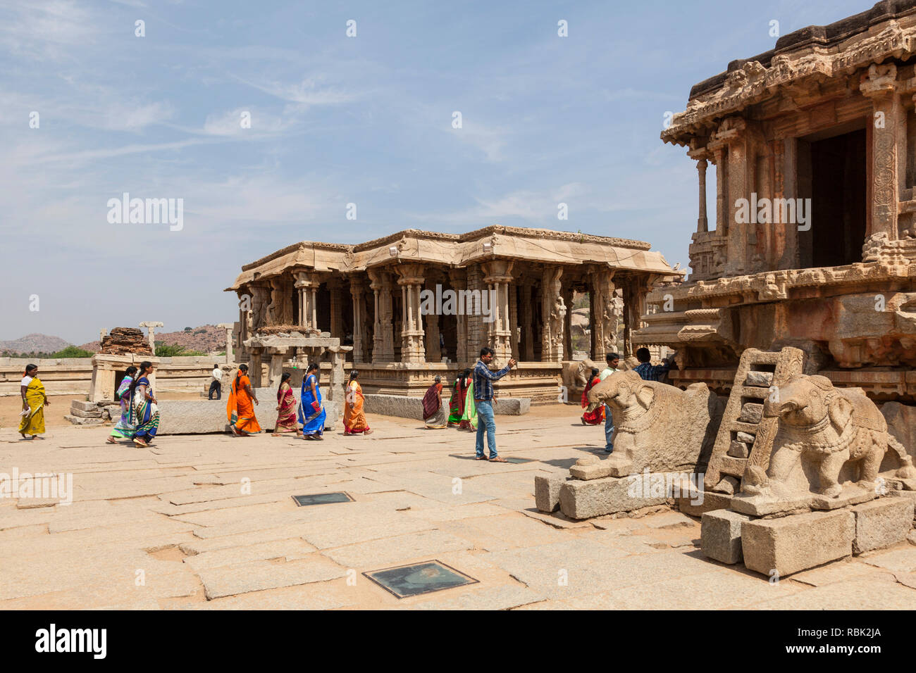 Vittala Temple, Hampi, Karnataka, India Stock Photo - Alamy