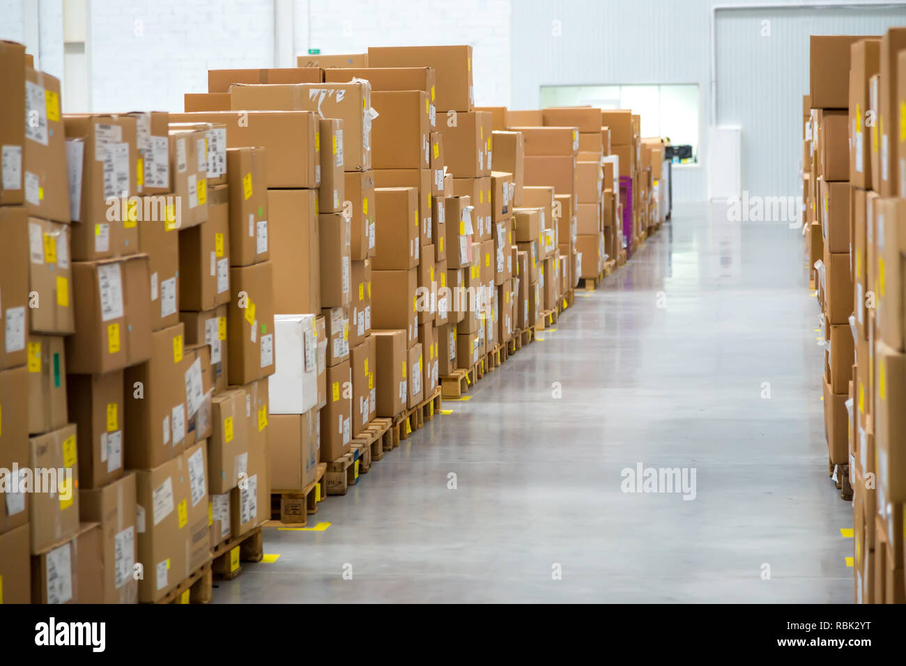 Warehouse interior container storage hi-res stock photography and ...
