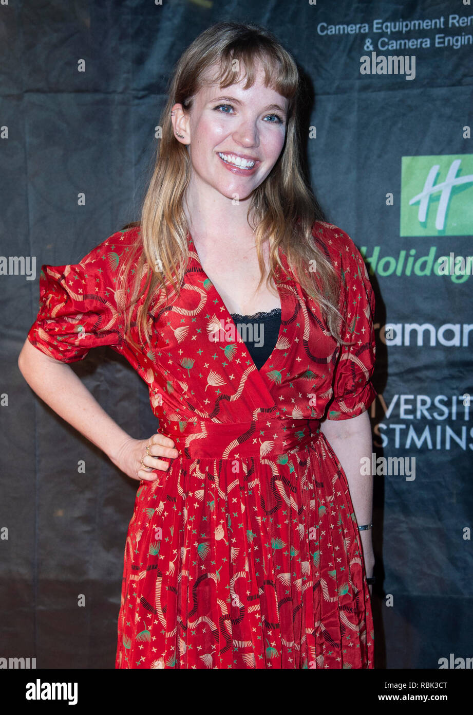 Tamzin Merchant attends the 2019 Gold Movie Awards at Regent Street ...