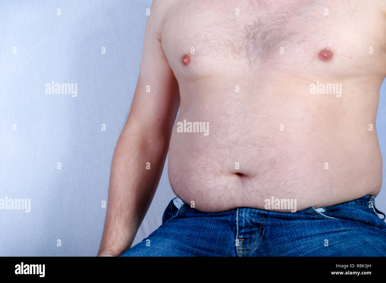 Man With Pot Belly High Resolution Stock Photography and Images - Alamy