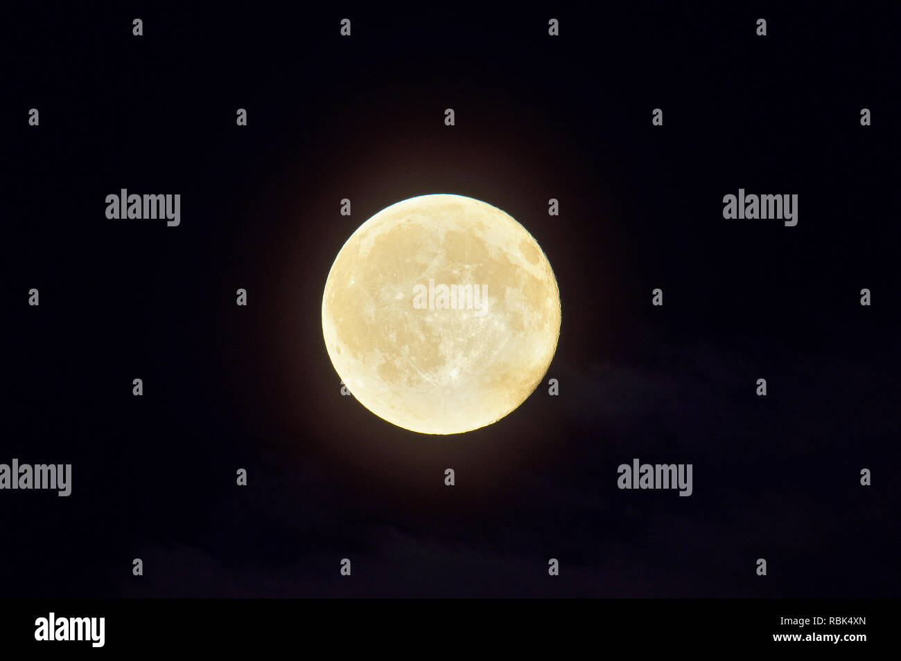 Full moon, 'Blue moon'- the second full moon for July, Greater Sudbury ...