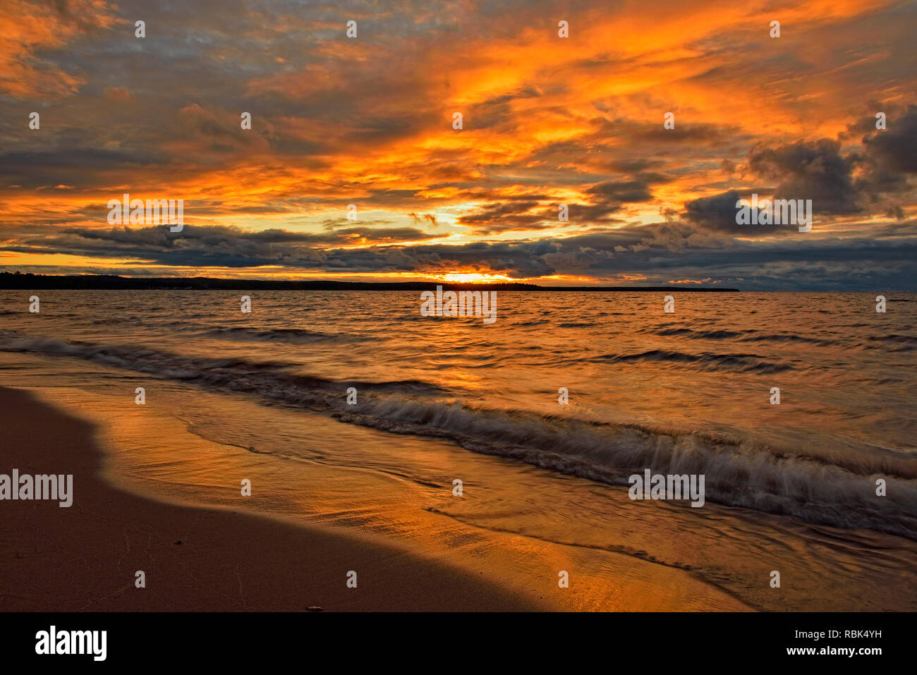 Michigan lakeshores hi-res stock photography and images - Alamy