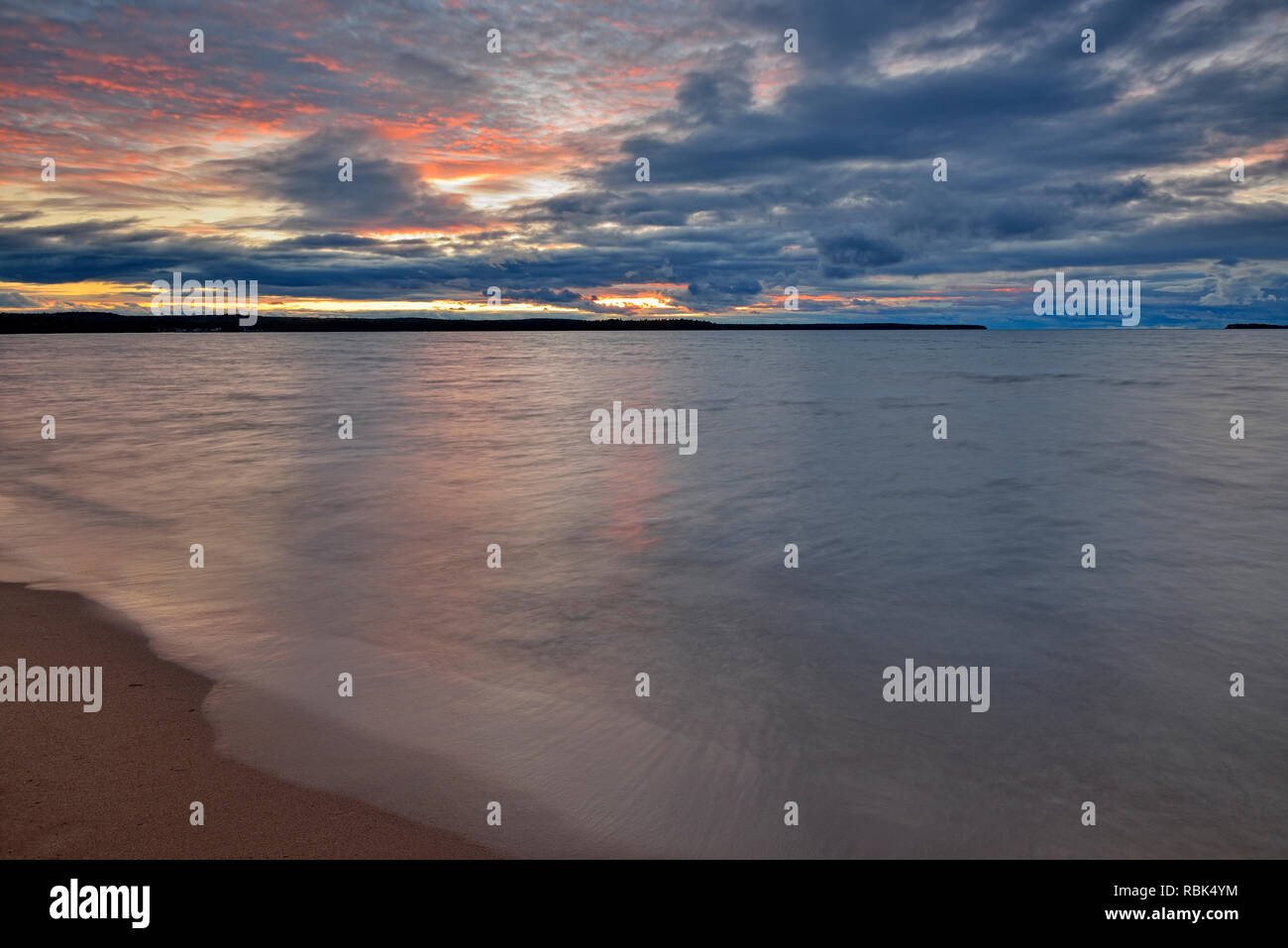 Great lakes upper peninsula munising hi-res stock photography and ...