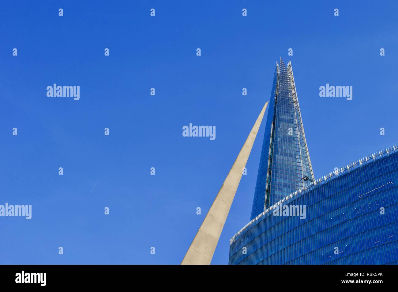 The Shard & the Spike, London, England Stock Photo - Alamy