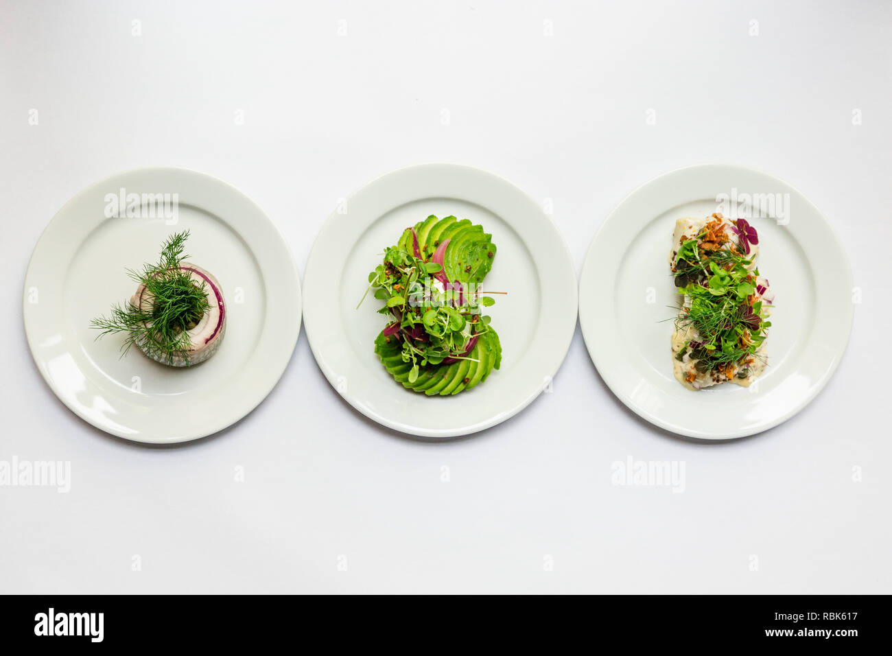 Traditional Danish smorrebrød Stock Photo - Alamy