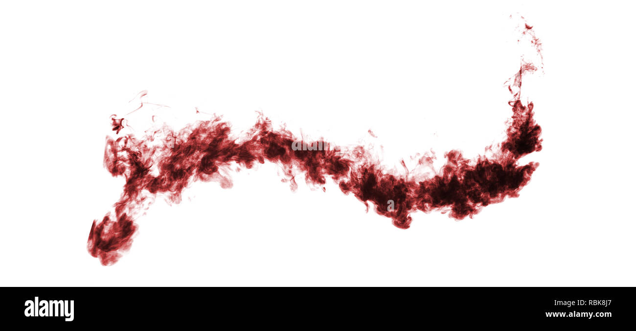 Red blood in water Cut Out Stock Images & Pictures - Alamy