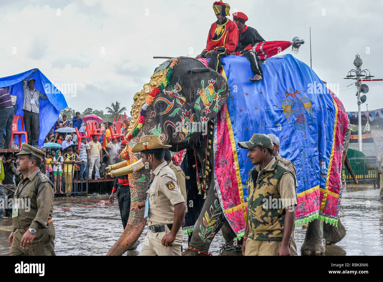 Mysore dasara elephant hi-res stock photography and images - Alamy