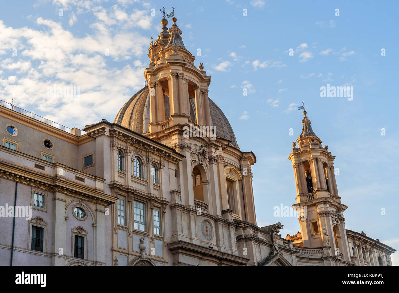 Chiesa di Sant'Agnese in Agone is church in Piazza Navona in Rome ...
