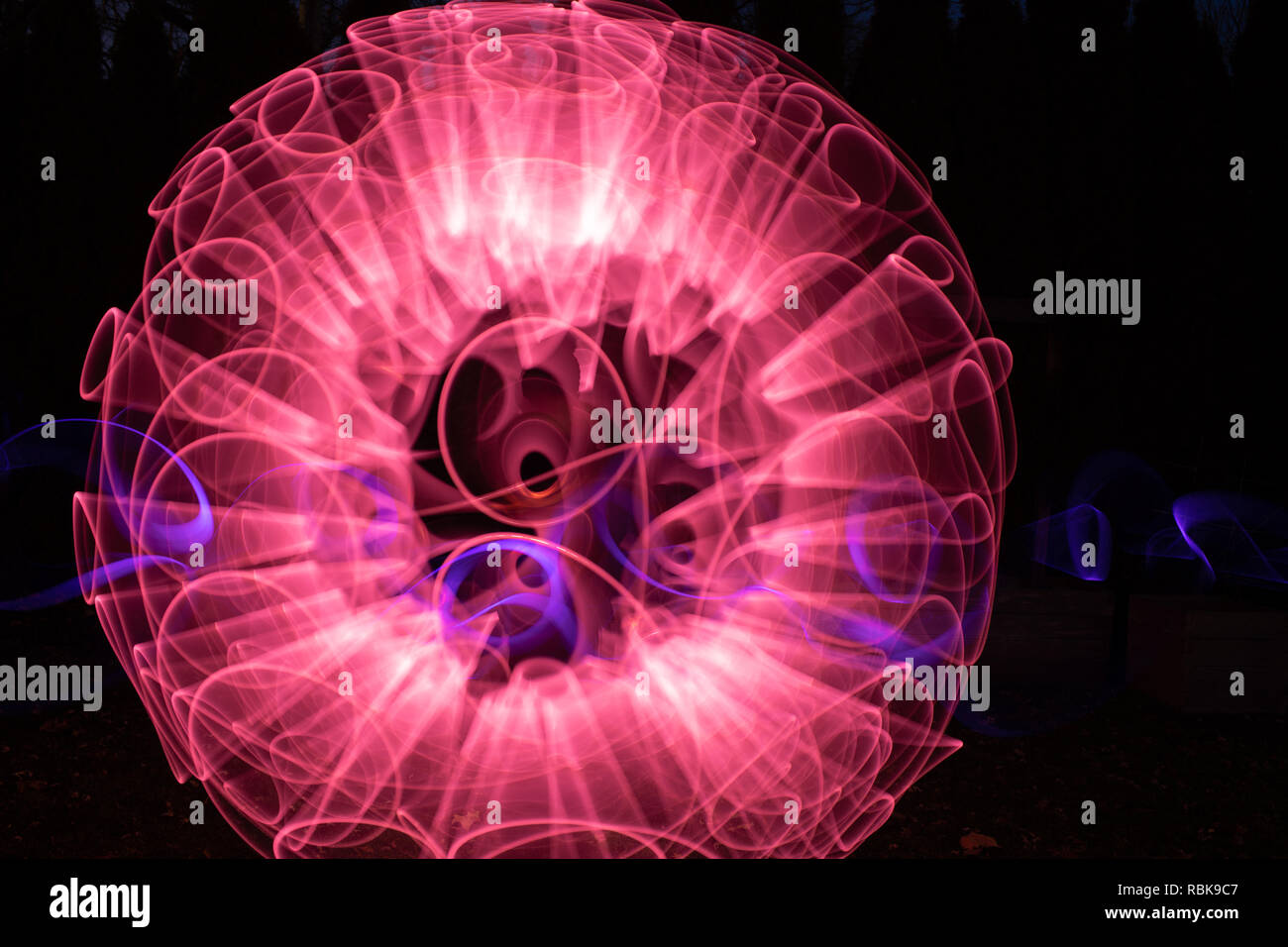 Light painting abstract background Stock Photo - Alamy