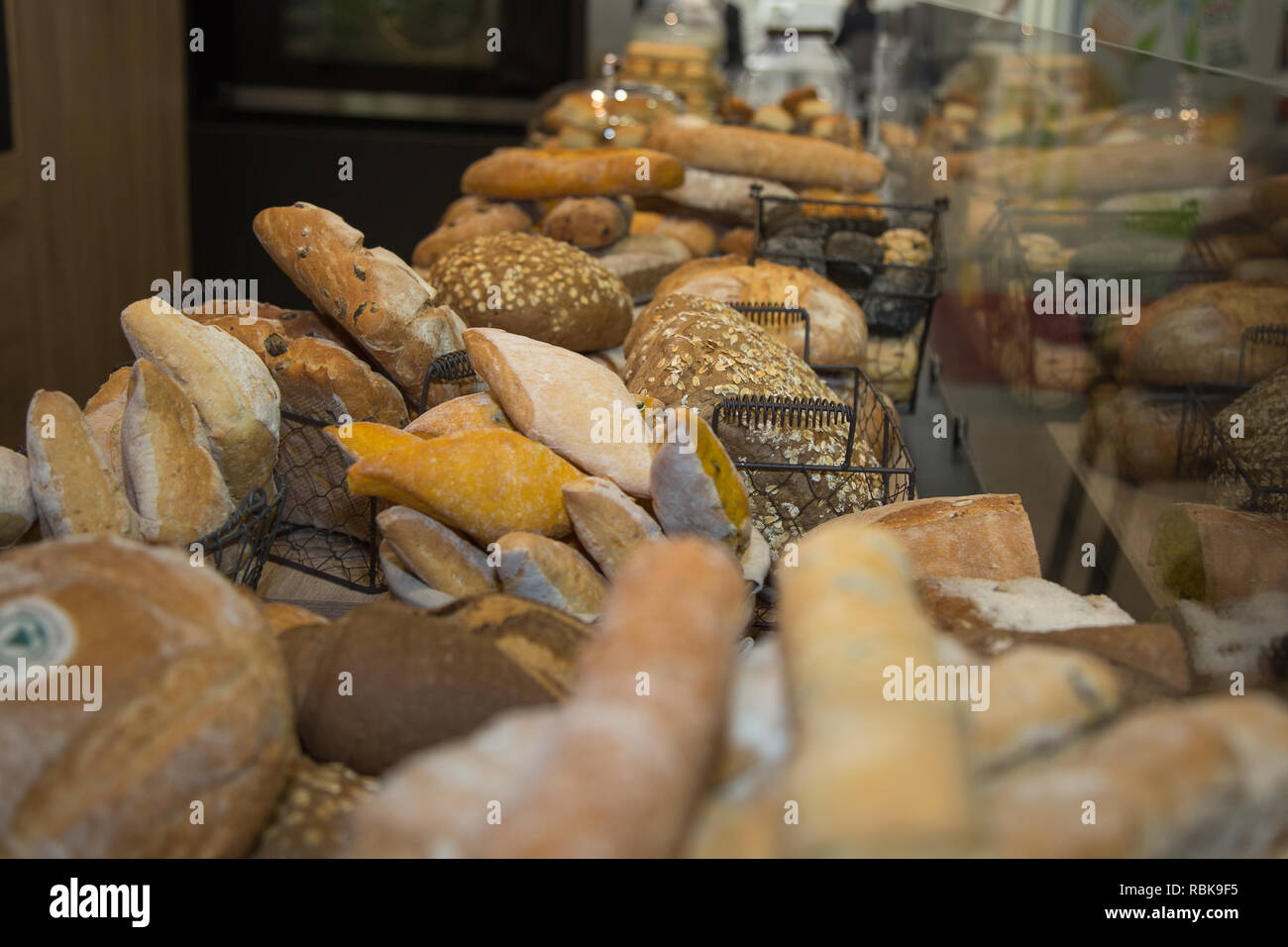 Various types loaves bread hi-res stock photography and images - Alamy