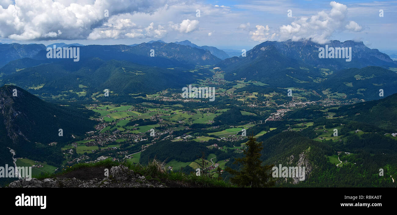Jenner summit, Berchtesgaden, Bavaria, Germany, 020617 Stock Photo - Alamy