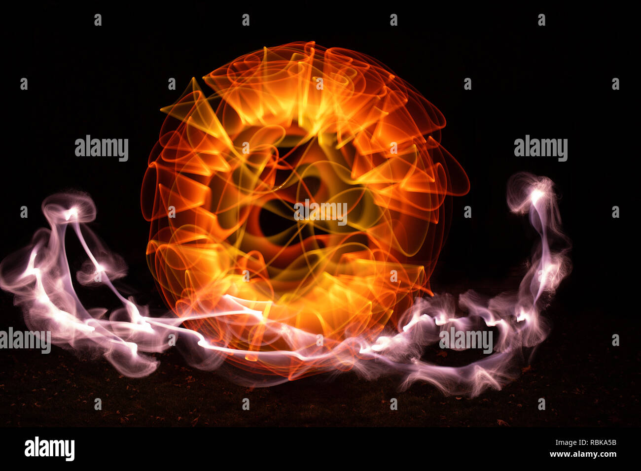 Light painting abstract background Stock Photo - Alamy
