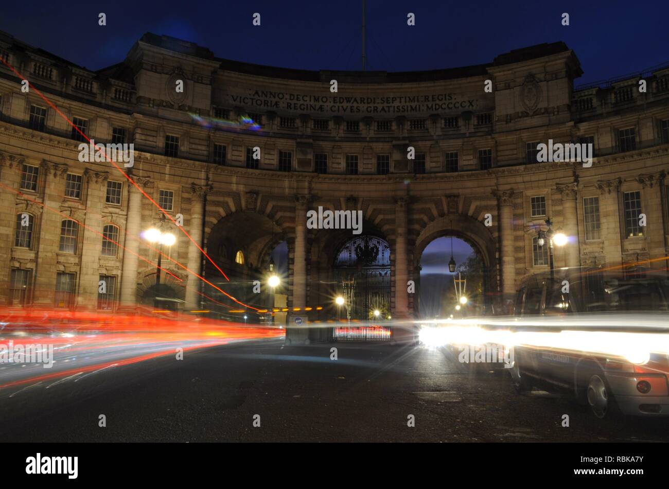 Admiralty Arch, designed by Aston Webb and completed in 1912, London ...