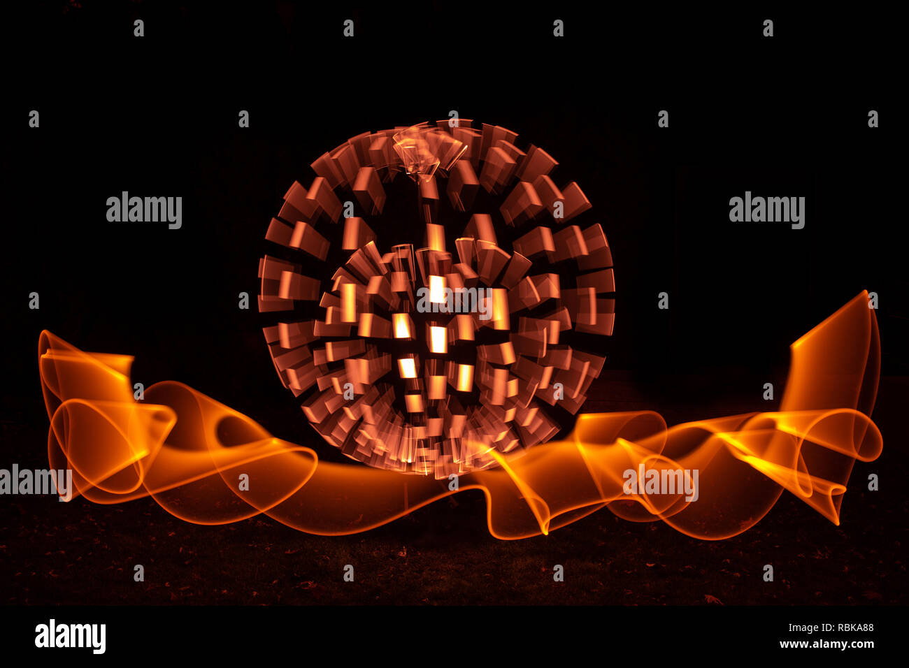 Light painting abstract background Stock Photo - Alamy