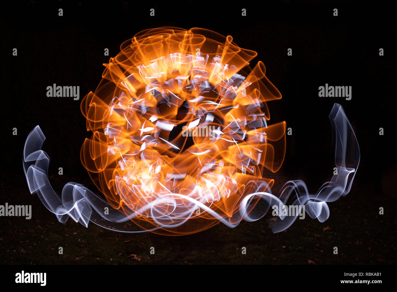Light painting abstract background Stock Photo - Alamy