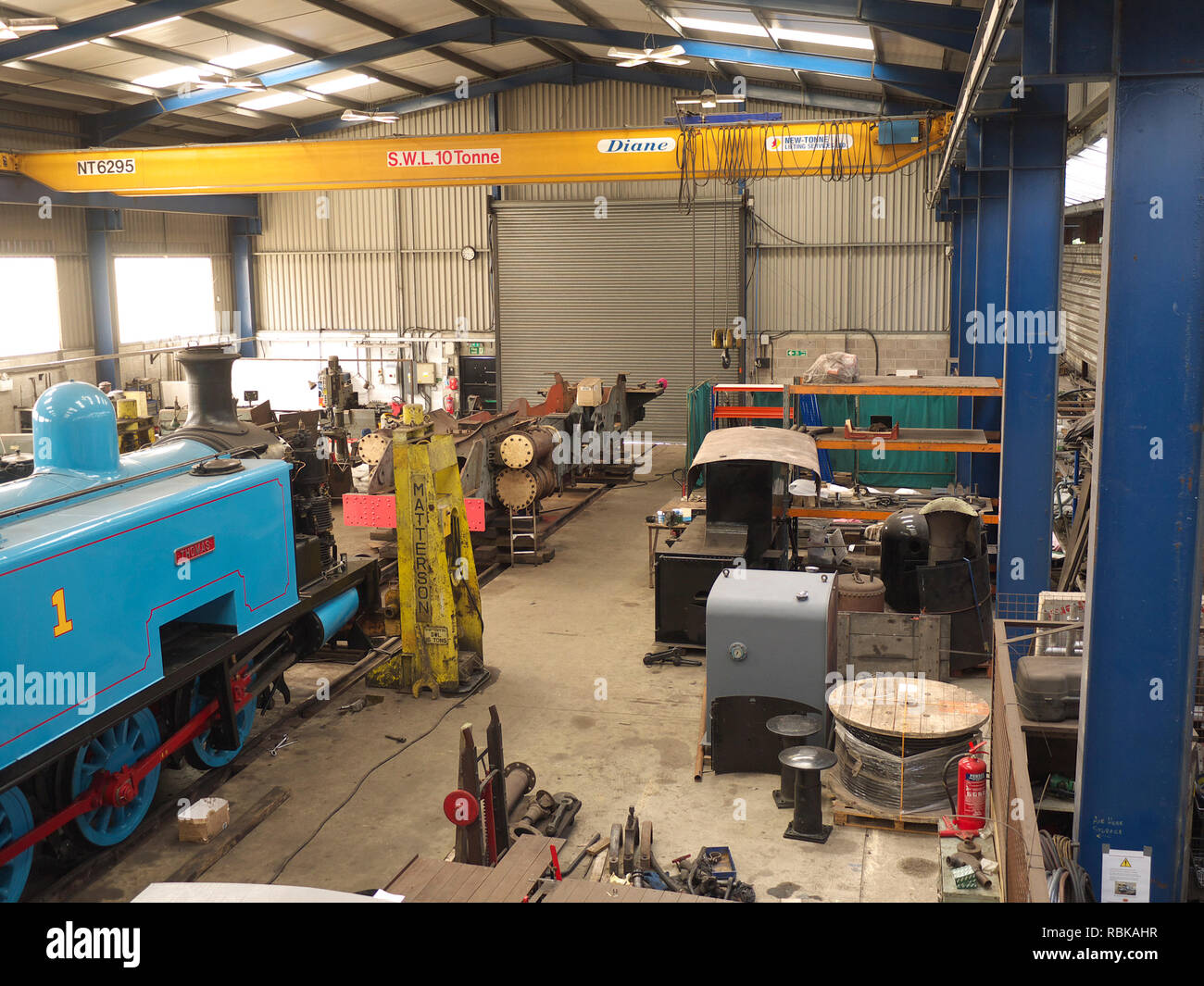 Inside the engine shed hi-res stock photography and images - Alamy