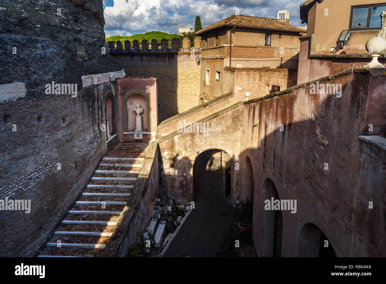 Castel Sant'angelo Interior High Resolution Stock Photography and ...