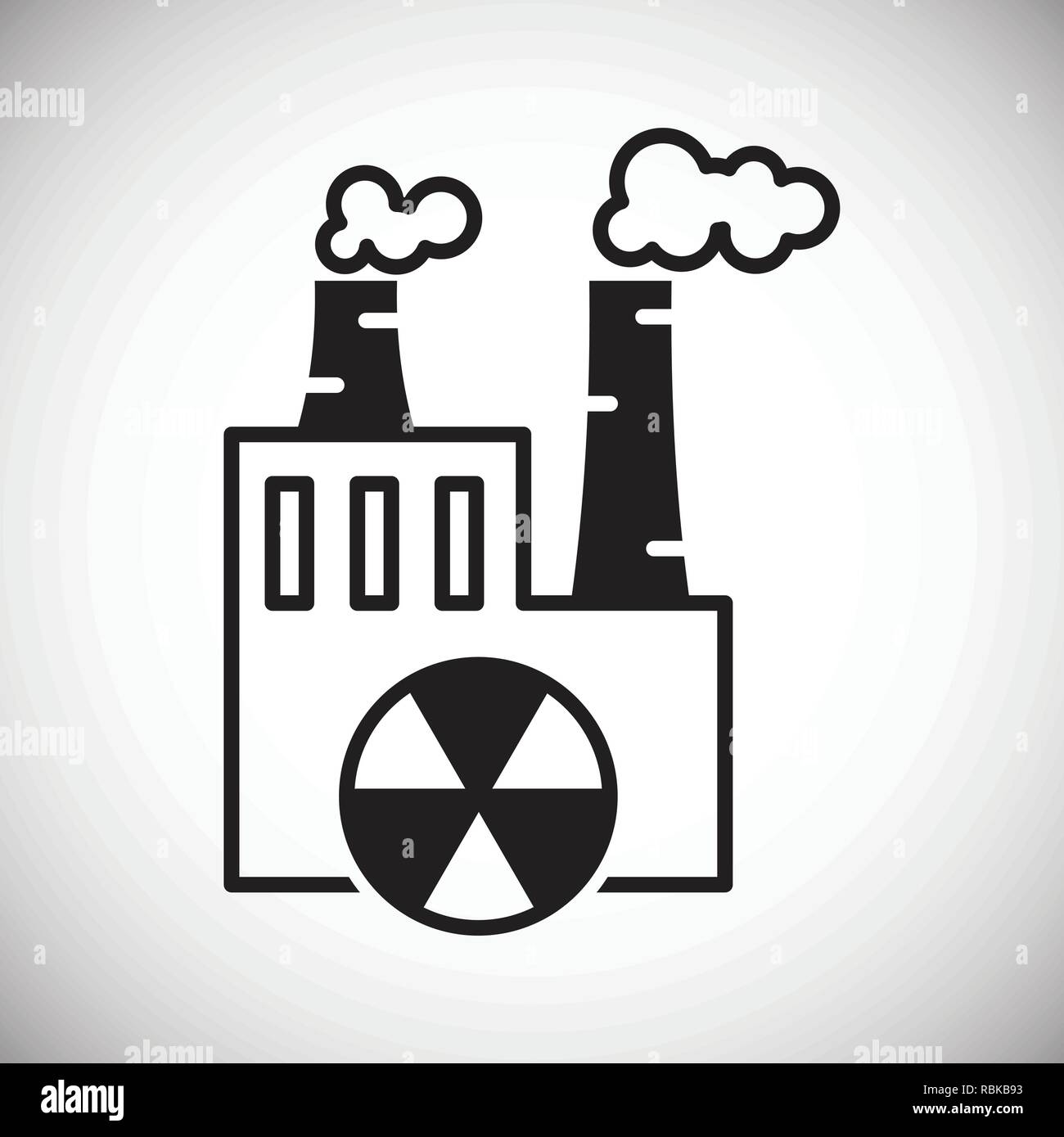 Bio manufacturing icon on white background for graphic and web design ...