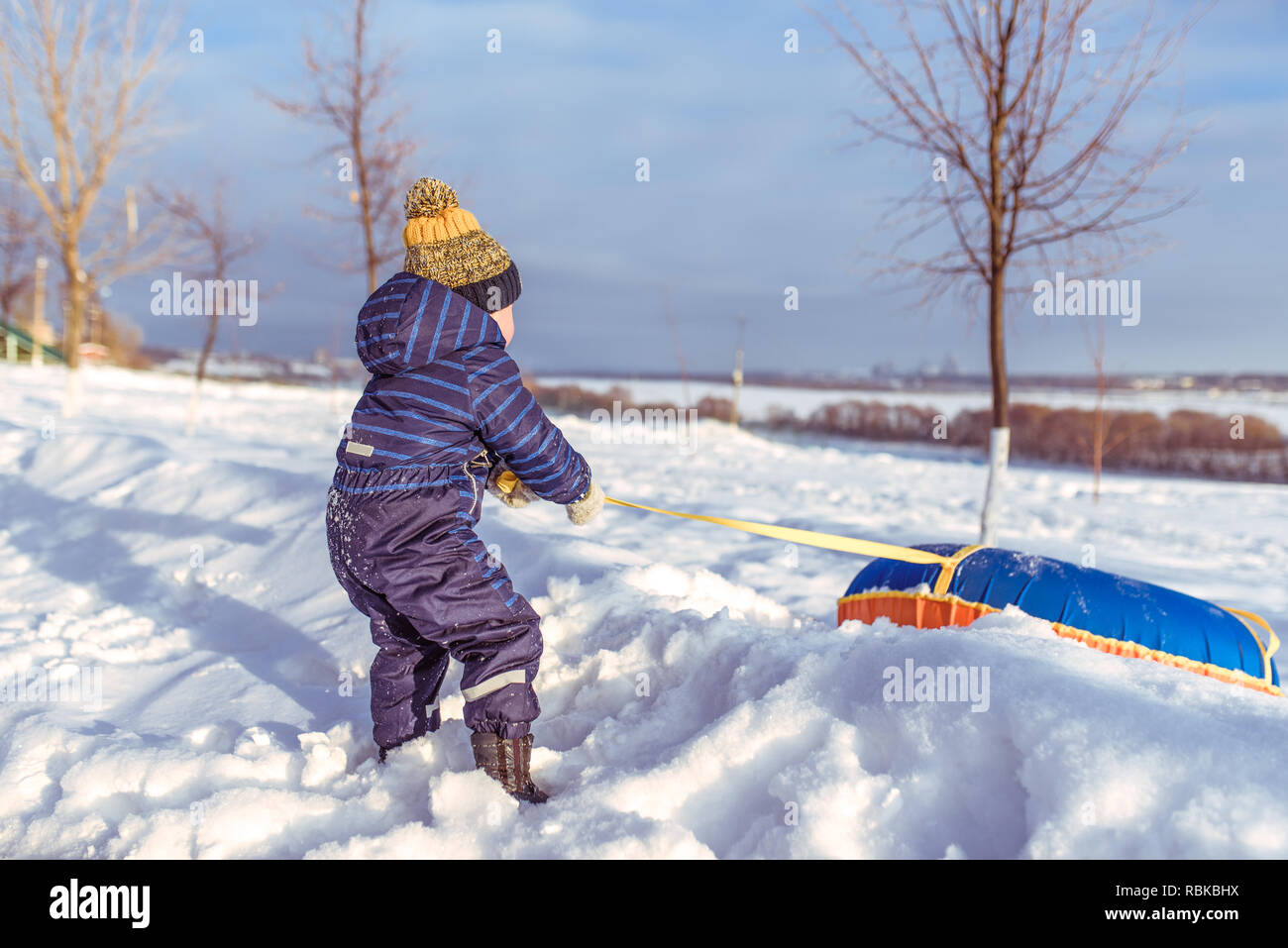 Boy is dragging girl High Resolution Stock Photography and Images - Alamy
