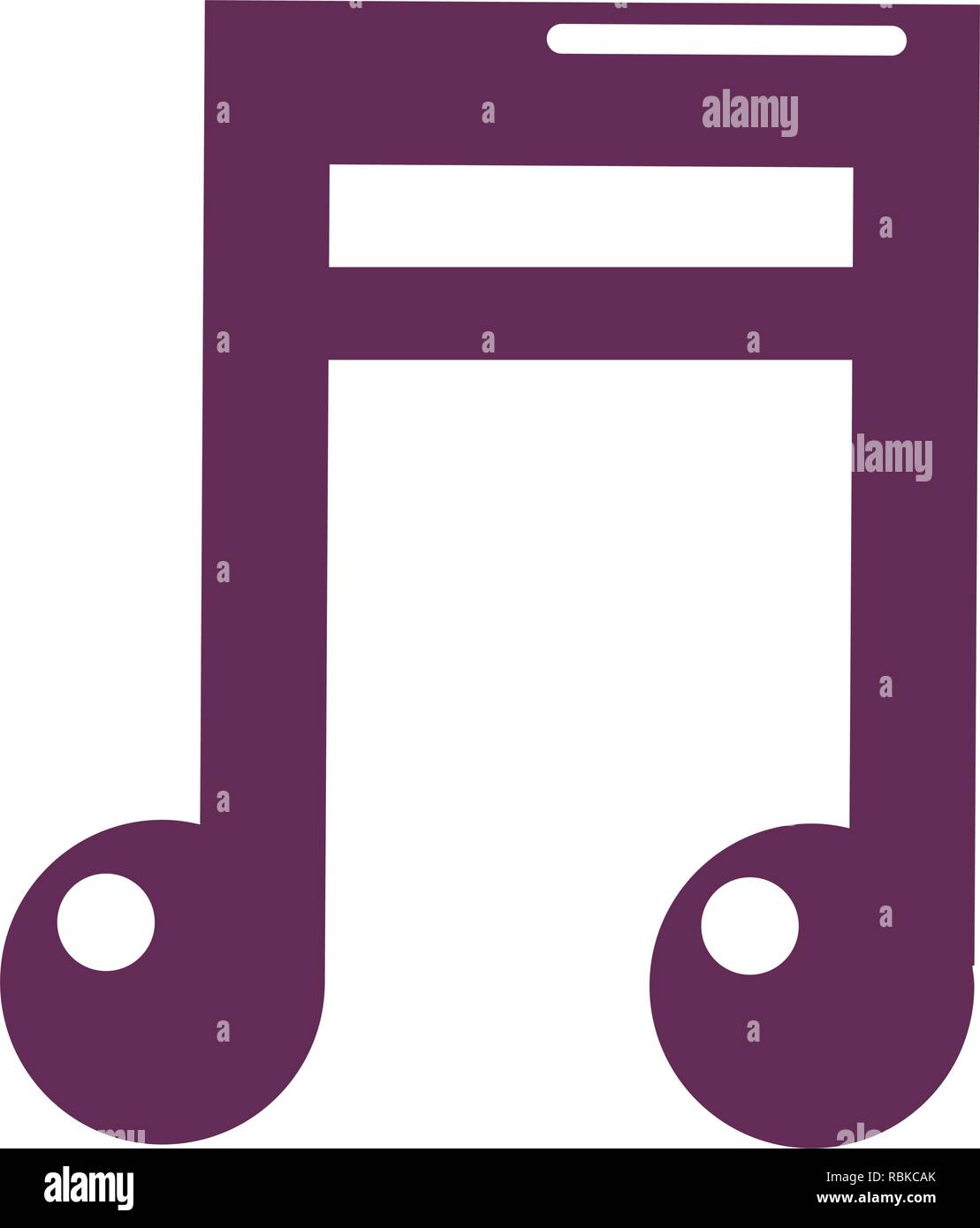 music icon cartoon Stock Vector Image & Art - Alamy