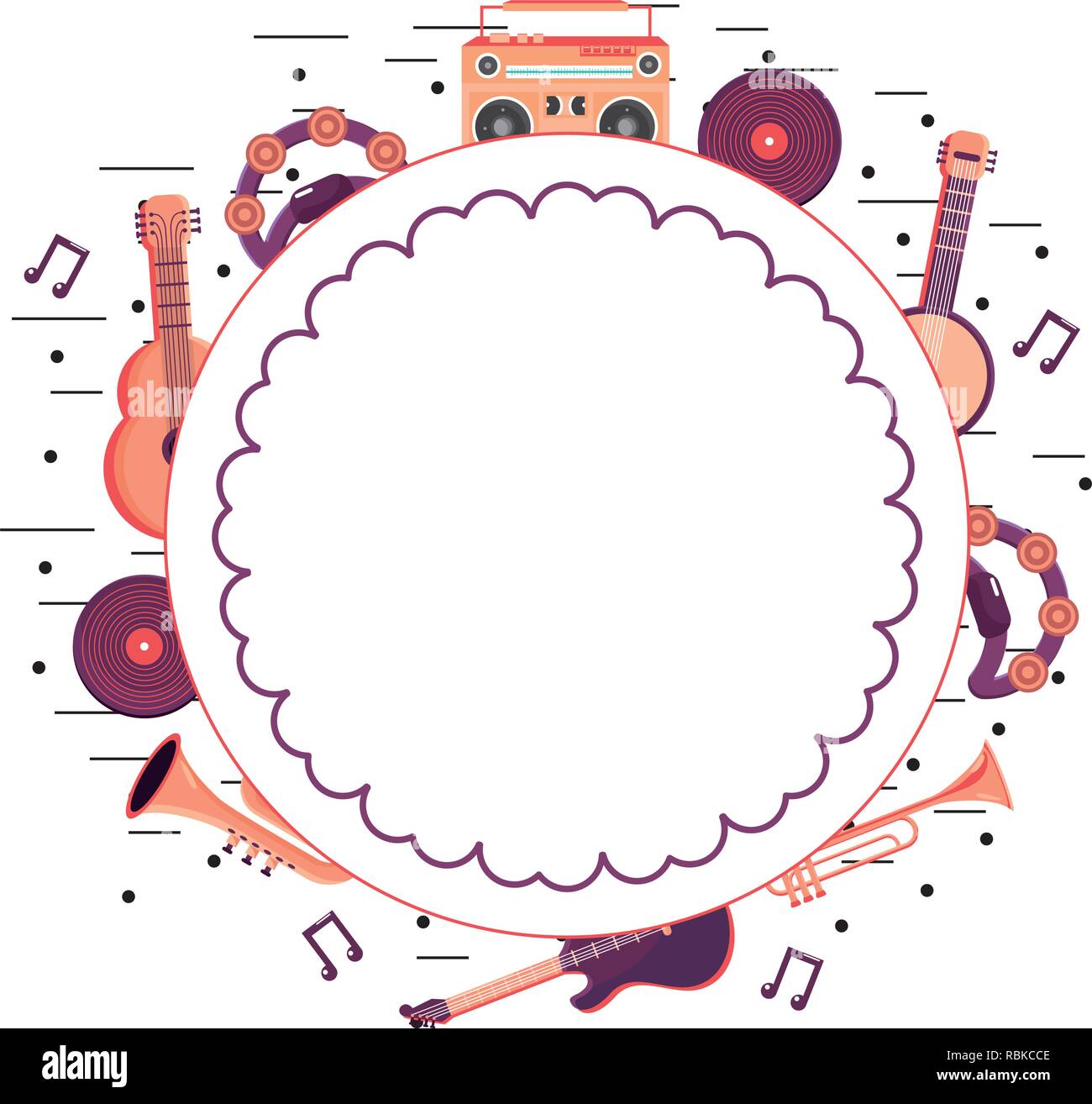 music instrument cartoon Stock Vector Image & Art - Alamy