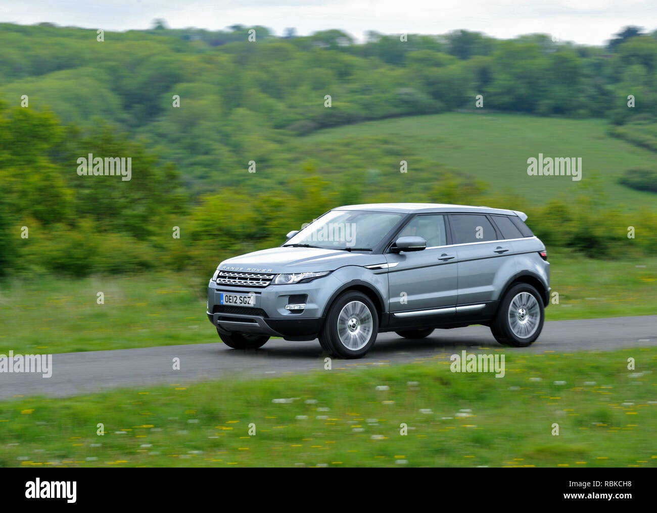 2012 Land Rover (Rang Rover) Evoque British SUV Stock Photo - Alamy