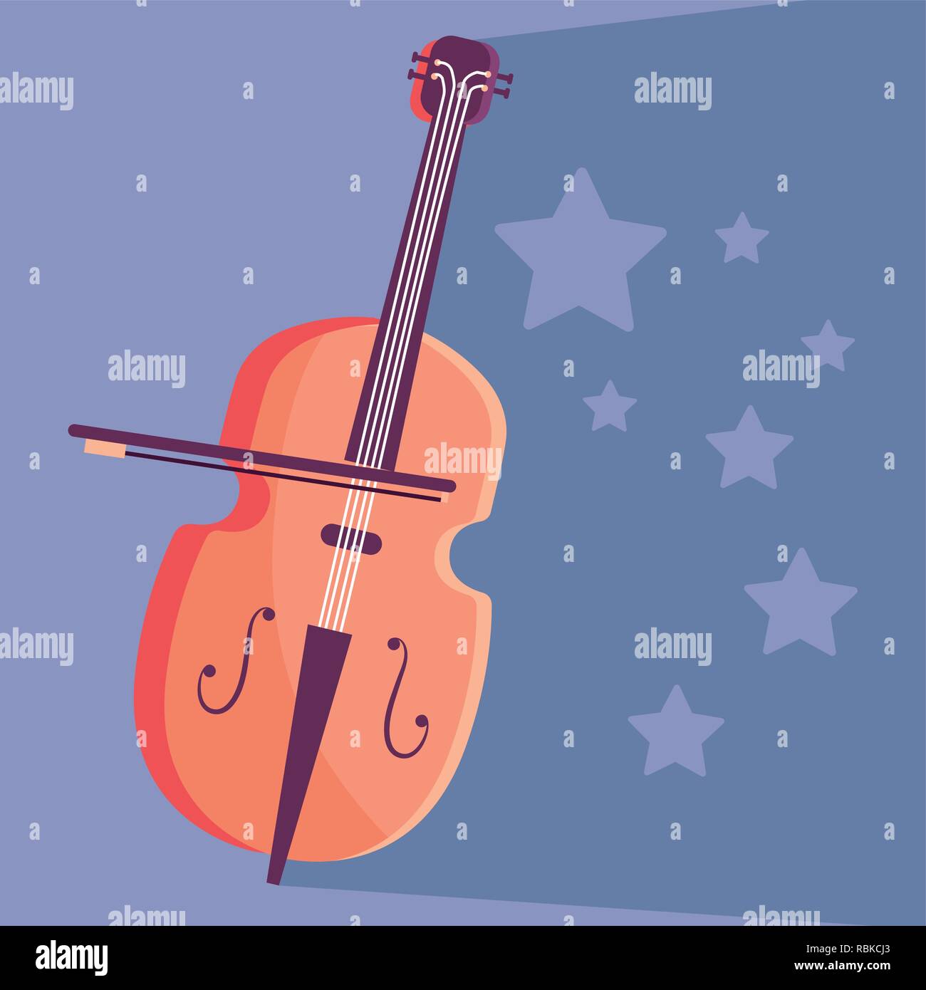 Cartoon cello orchestra classic music hi-res stock photography and ...