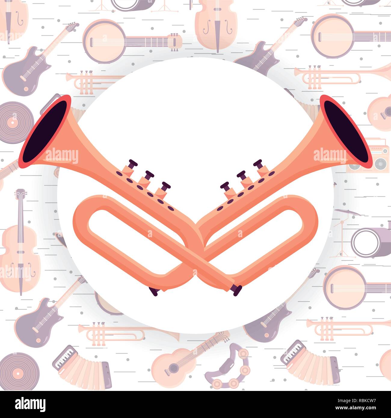 music instrument cartoon Stock Vector Image & Art - Alamy