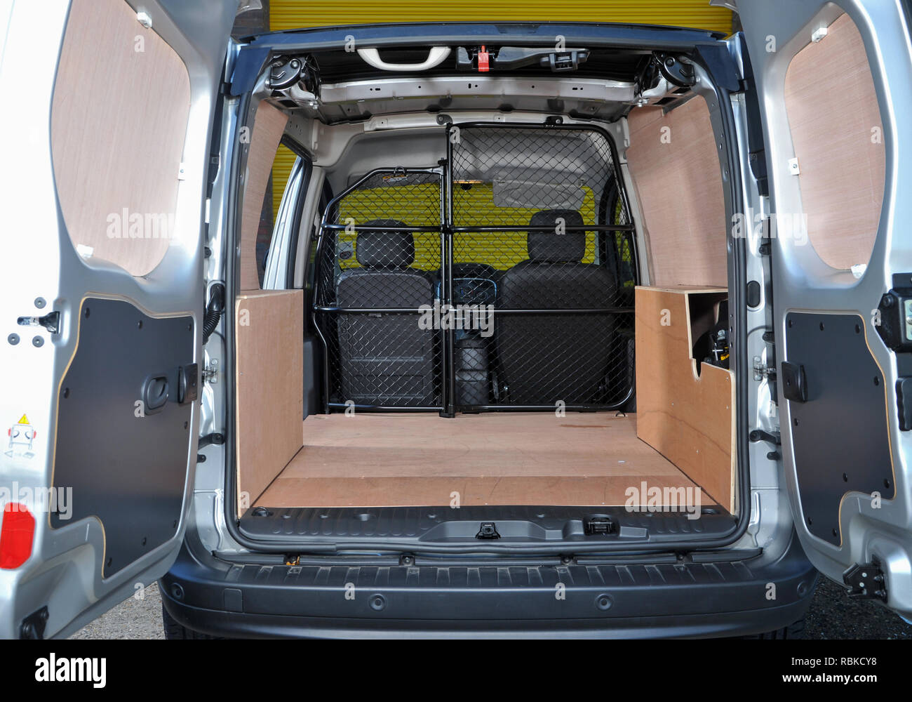 2013 Renault Kangoo small van Stock Photo - Alamy