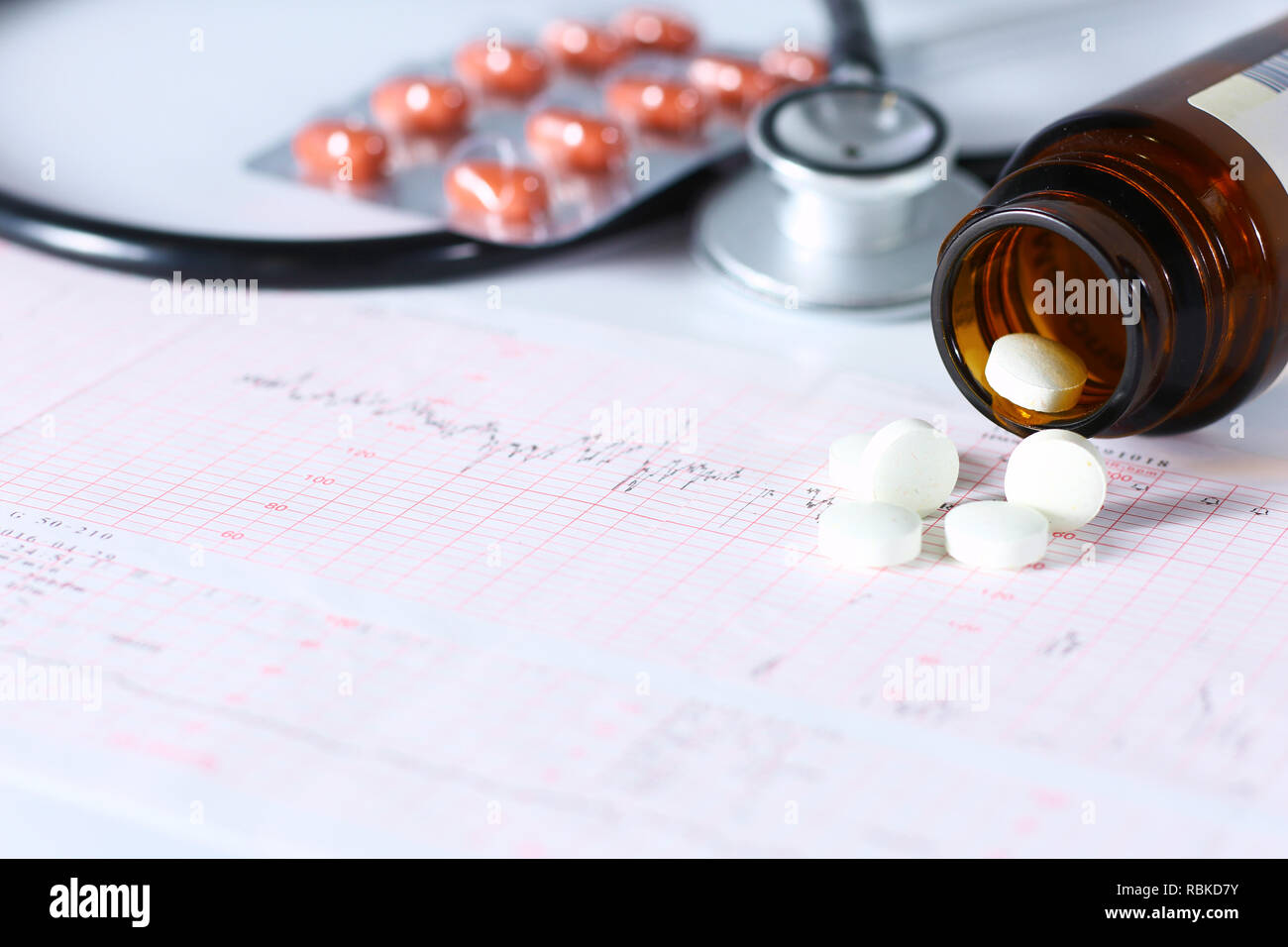 Medicine vials top view hi-res stock photography and images - Alamy